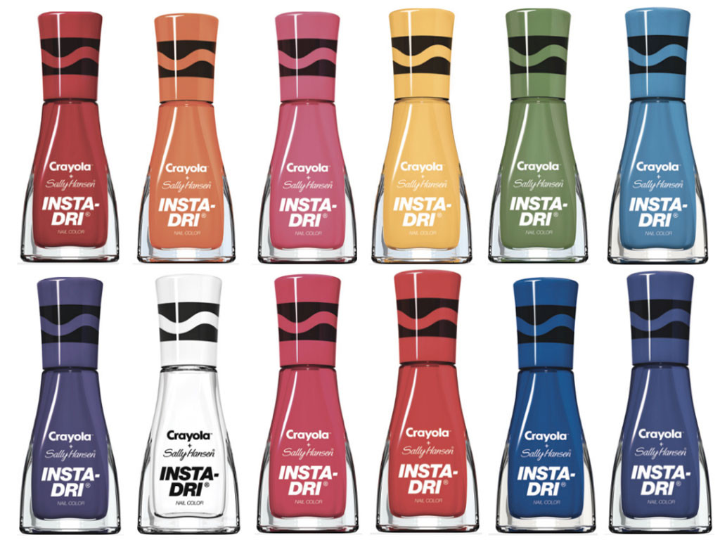 Crayola sort une marque de vernis - ElleAdore