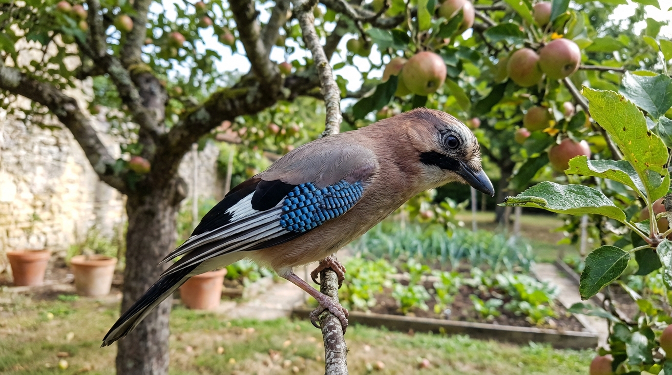 Mieux qu’un insecticide, cet oiseau aux ailes bleues peut sauver votre ...