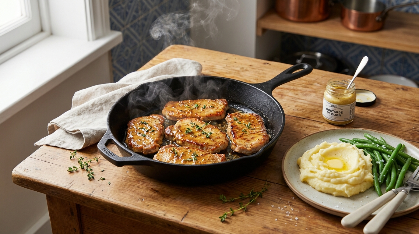 Arrêtez de poêler vos escalopes de porc nature : cette marinade sucré ...