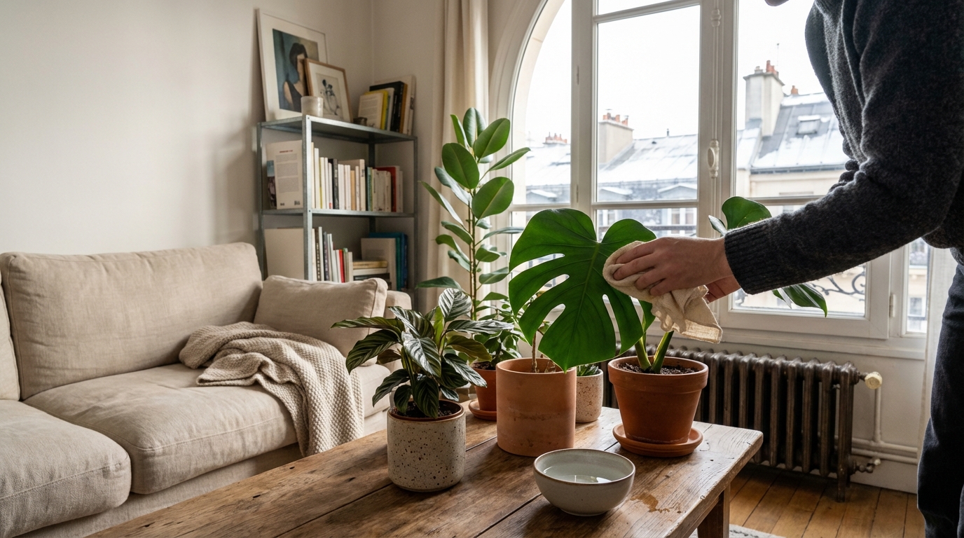 Plantes vertes : si les pointes brunissent en hiver chez vous, ne ...